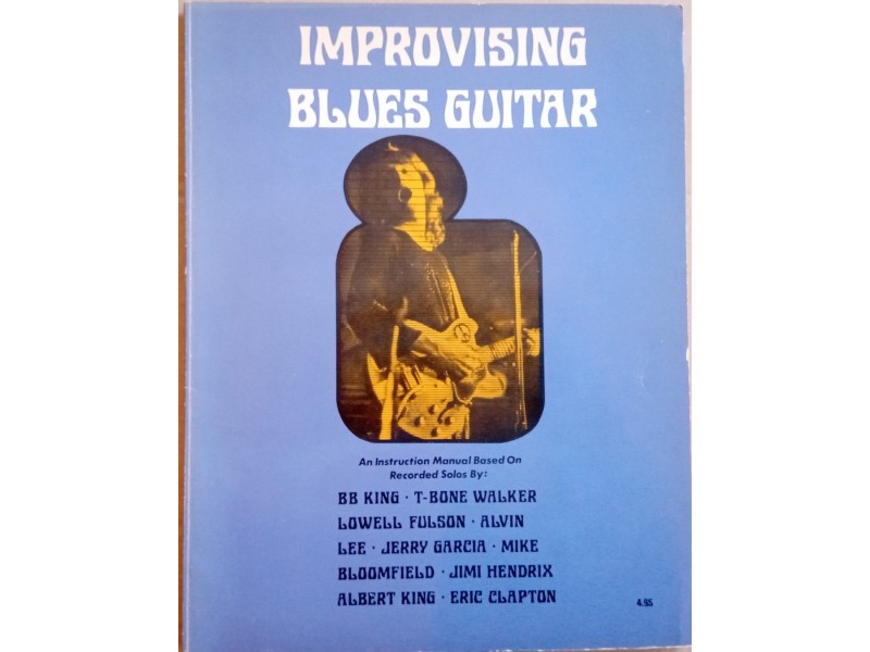 Improvising blues guitar - notna knjiga