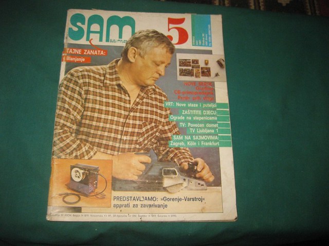 Sam svoj majstor 5/87.