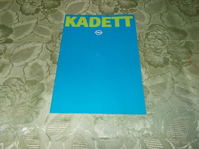 Opel Kadett - stara brosura na srpskom jeziku