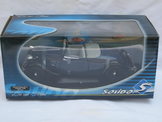 1:18 solido citroen TA11 cabriolet