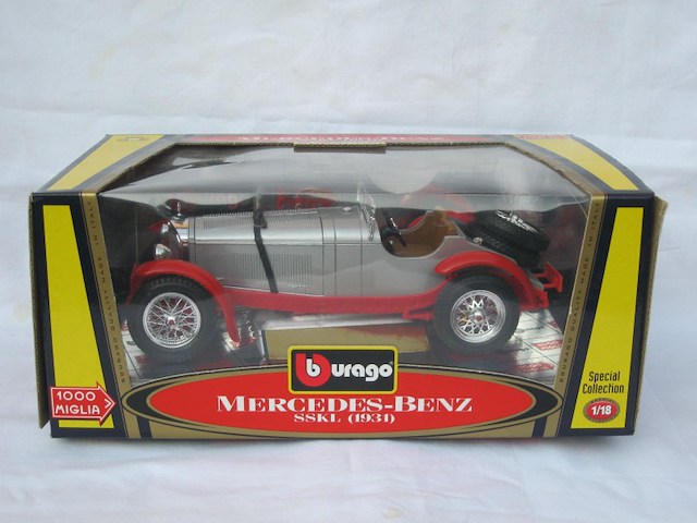 1:18 burago mercedes SSKL