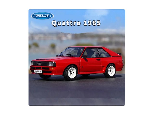 1:36 Welly, Audi Quattro