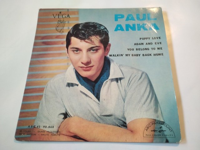 Paul Anka - Puppy Love 1960