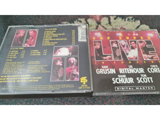 GRP Super live 2CDa , ORIGINAL