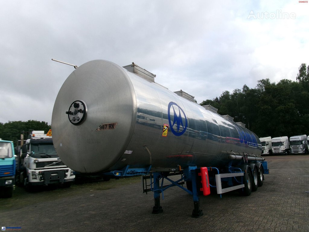 Magyar Chemical tank inox 32.5 m3 / 1 comp cisterna za prevoz hemikalija