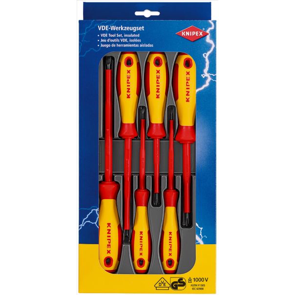 KNIPEX Odvijači 1000v 6/1