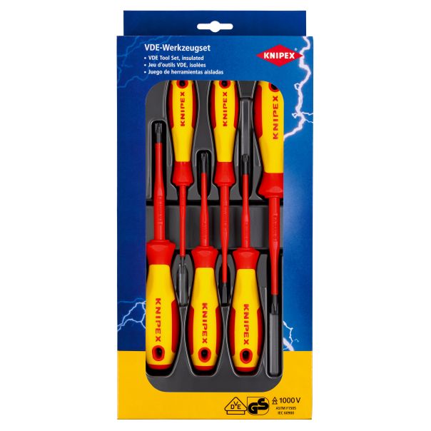 KNIPEX Odvijači slim/s vde 6/1