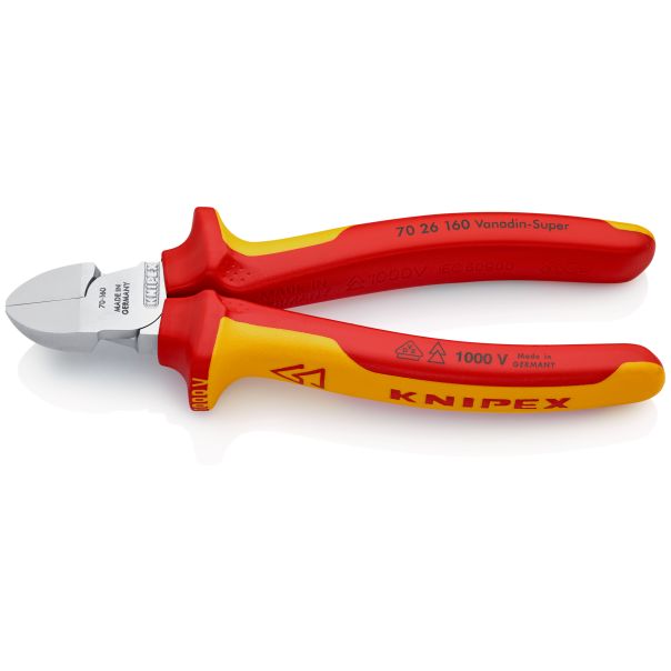 KNIPEX Sečice kose 1000v 160