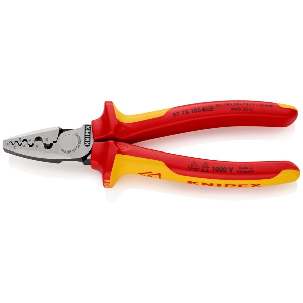 KNIPEX Klešta za hilzne 0,25-16