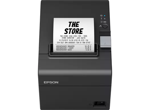 Epson TM-T20III (011): USB + Serial, PS, Blk, EU