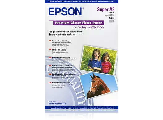 Premium Glossy Photo Paper, DIN A3+, 255g/m2, 20 Sheets