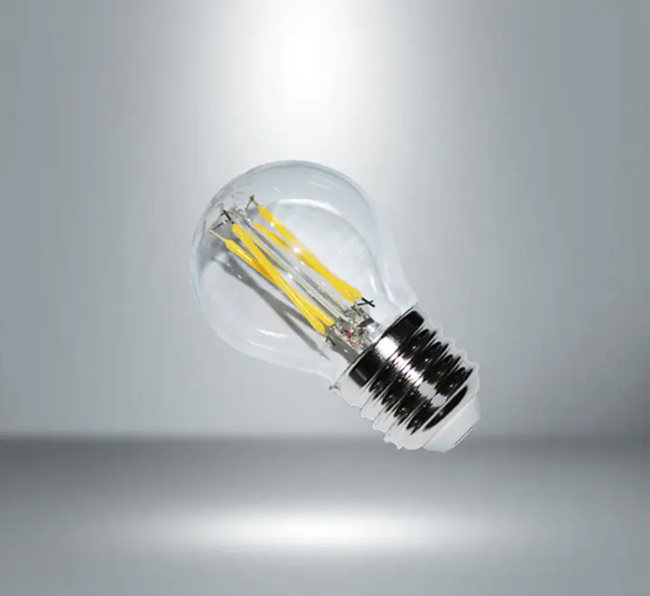 LED sijalica E-Light Filament G45 4W E27 2700K bela