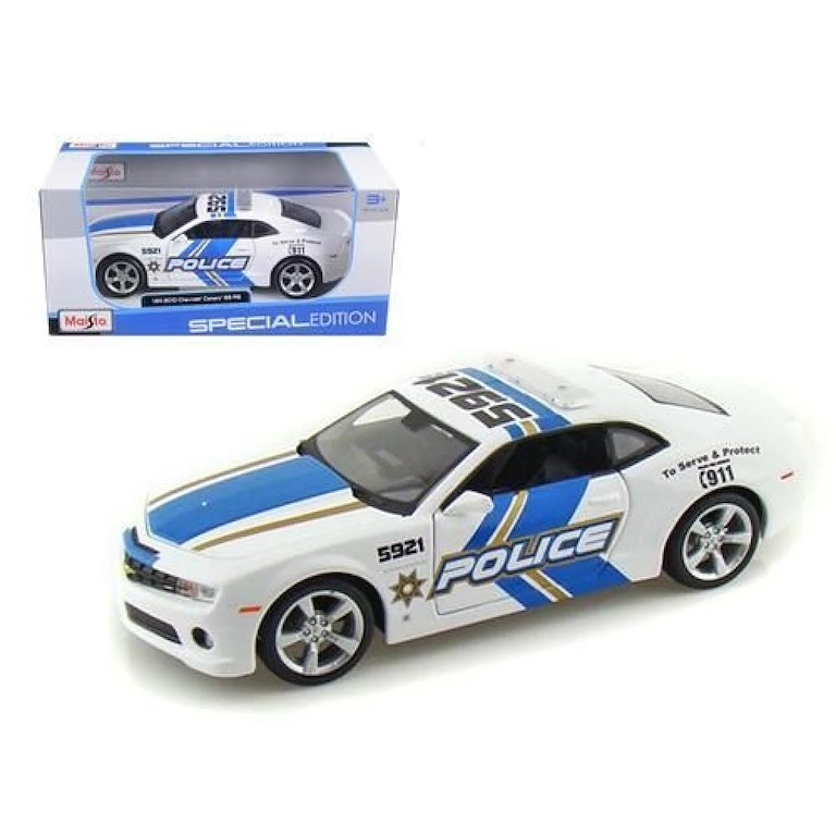 MAISTO METALNI MODEL AUTICA 1:24 CHEVROLET CAMARO RS2010 POLICE