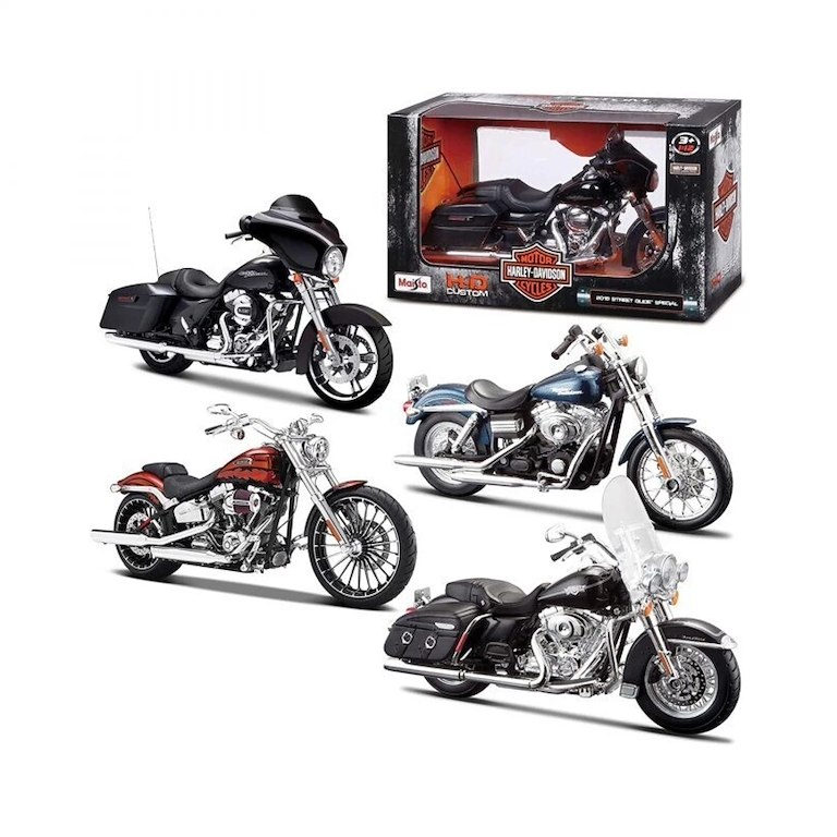 MOTOR MAISTO 1:12 HARLEY DAVIDSON