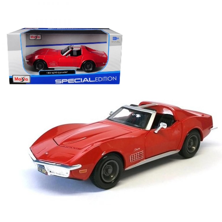 MAISTO METALNI MODEL AUTICA 1:24 SPECIAL EDITION 1970 CHEVROLET CORVETTE