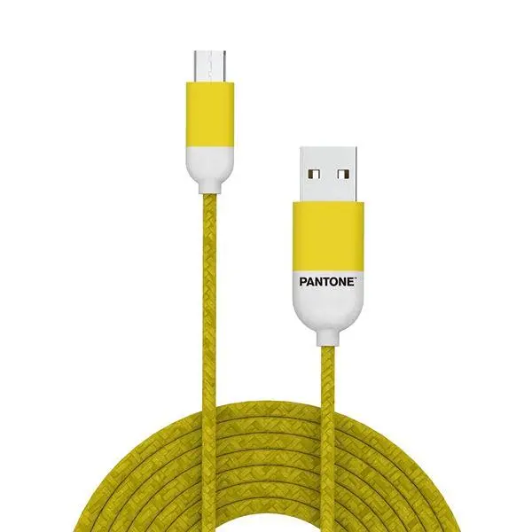 PANTONE Kabl MICRO USB žuti