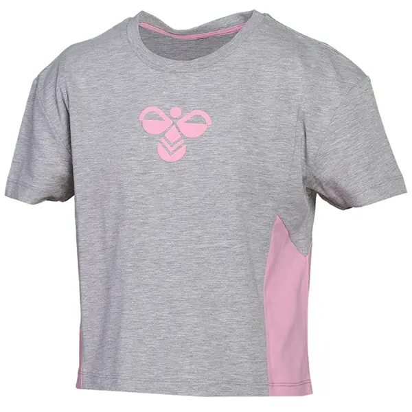 HUMMEL Majica za devojčice Hmlbarga T-shirt siva