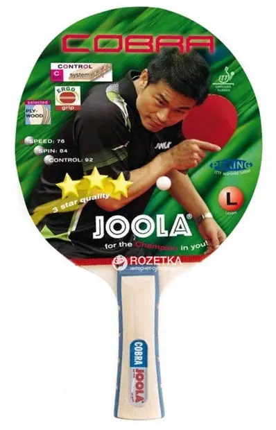 JOOLA Reket za stoni tenis Cobra 53030 crveni