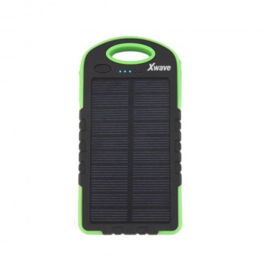 XWAVE CAMP L 60 GREEN SOLARNI POWER BANK LI-ION EKSTERNA BATERIJA + LED LAMPA