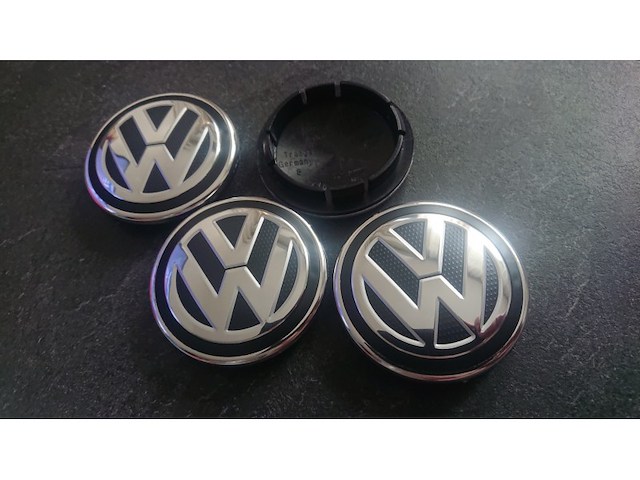 NOVO VW Volkswagen cepovi za felne 65mm NOVIJI TIP