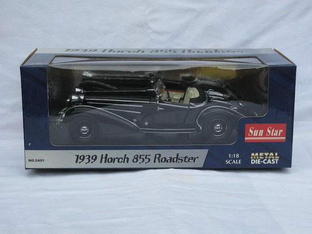 1:18 sun star horch 855 roadster