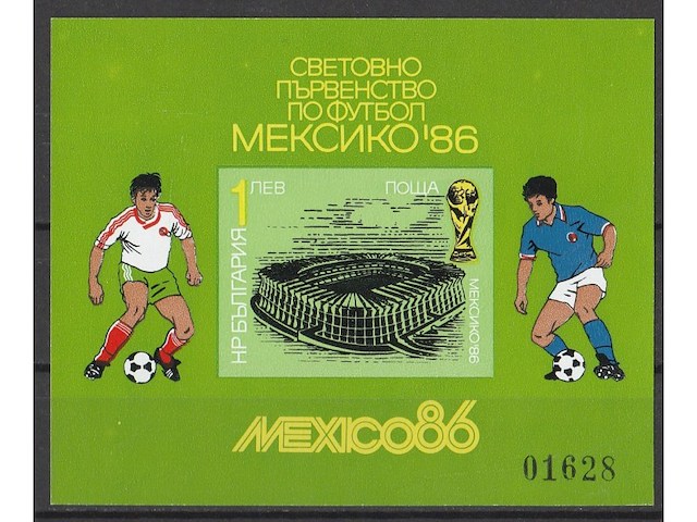 Meksiko / blok / 1986