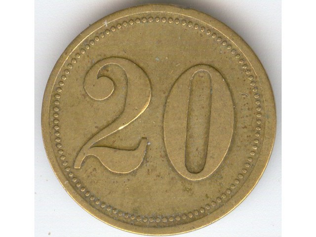 Nemacka token 20 wert - marke