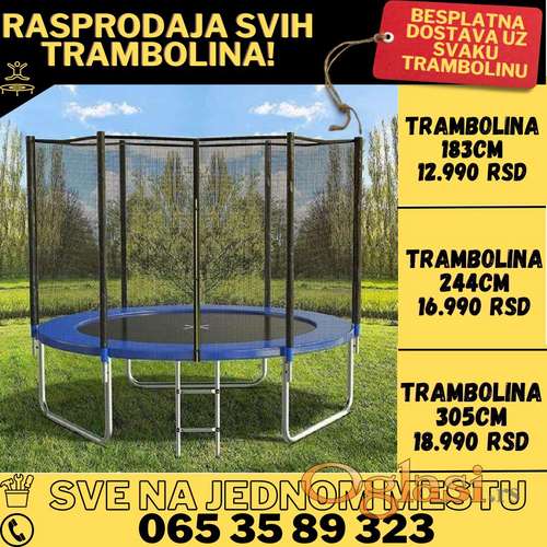 TRAMBOLINE 183,244,305 Rasprodaja - Besplatna Poštarina