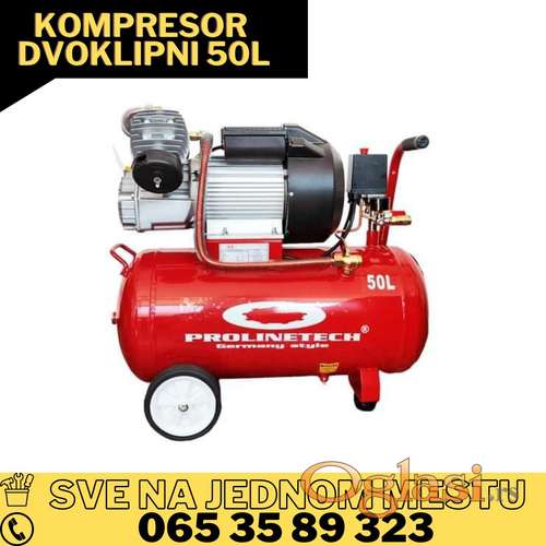 Kompresor dvoklipni 50l PLT/AC-50L/2