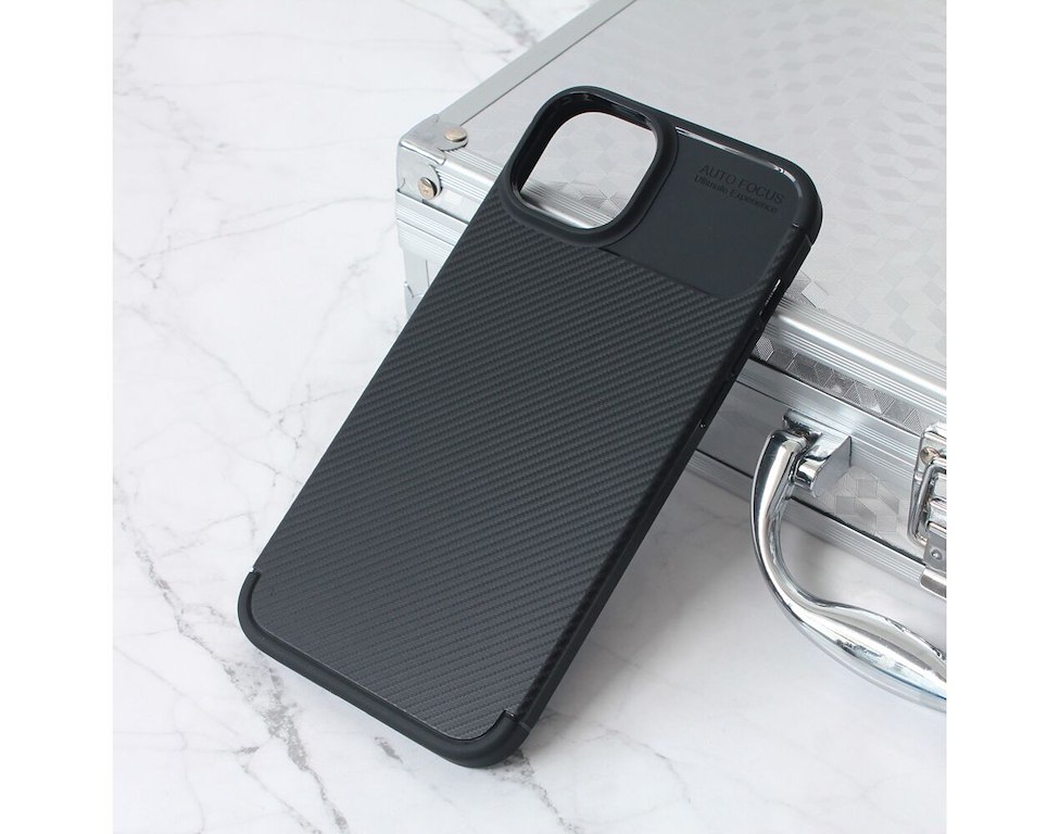 Futrola Defender Carbon - iPhone 15 Plus crna