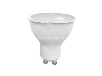 LED Sijalica/GU10/ 6W / 220V/Hladno Bela / 6500K/ugao osvetljaja 100 °/ 480Lm