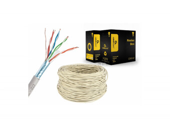 CAT5e FTP LAN cable (CCA), solid, 1000 ft (305 m)
