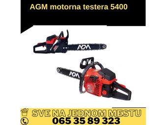 AGM motorna testera 5400 - FISKALNI RAČUN I GARANCIJA