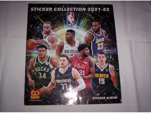 NBA sticker collection 2021-22 Panini