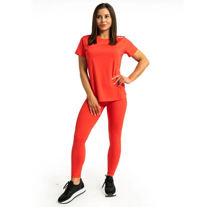 Women‘s Limitless T-shirt Hot Red - GymBeam