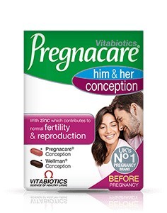 PREGNACARE CONCEPTION HIM&HER 60 TABLETA