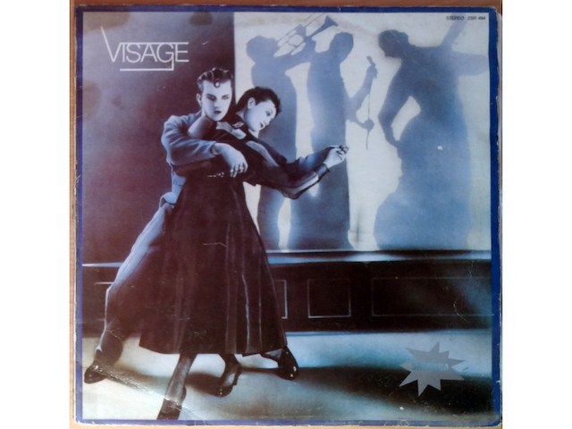 LP VISAGE - Visage (1981), srebrna, 3. pressing, VG-