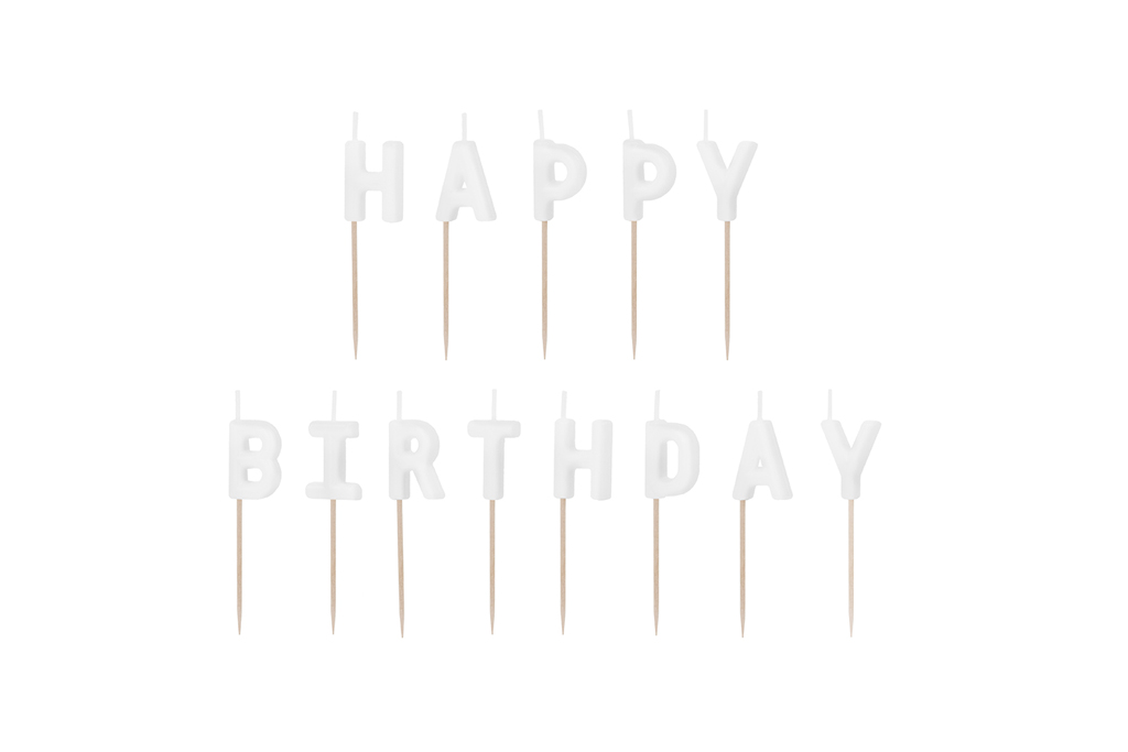 Svećice Happy birthday – 13 kom