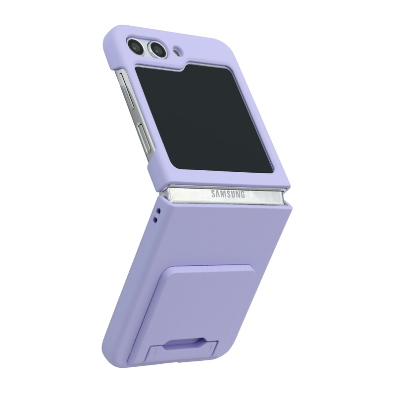 Samsung Z Flip 5 Smooth Holder silikonska futrola (Lavanda)