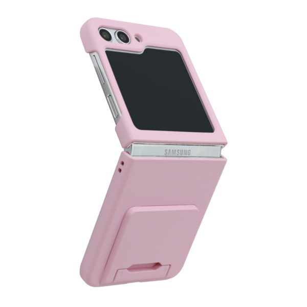 Samsung Z Flip 5 Smooth Holder silikonska futrola (Rose)