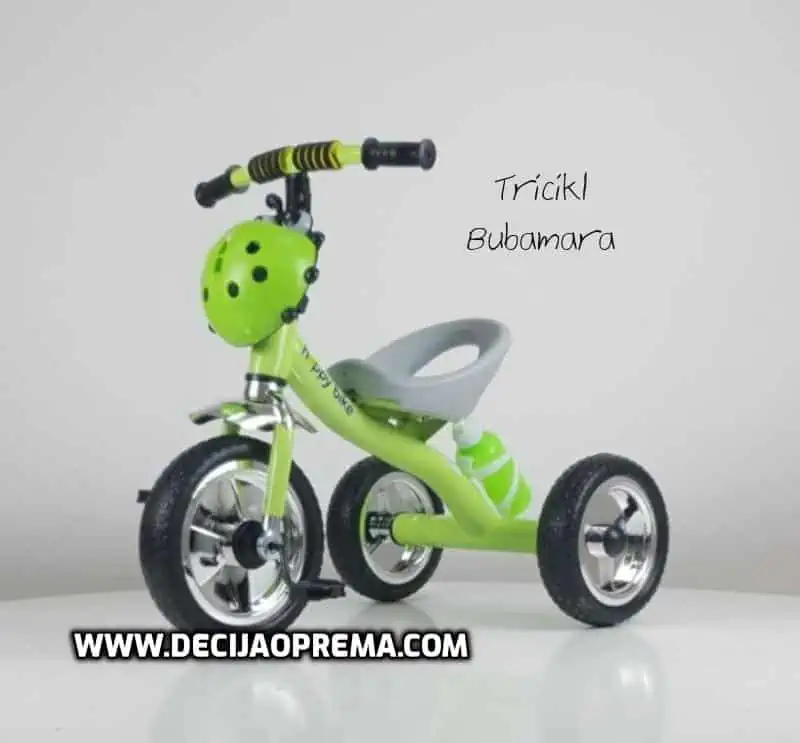 Tricikl Happy Bike Bubamara za decu Zeleni