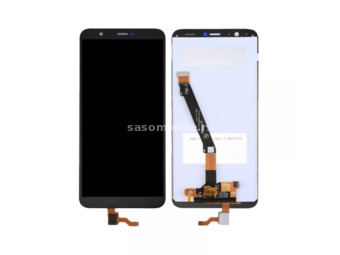 LCD za Huawei P Smart/Enjoy 7S + touch screen crni (NO LOGO)