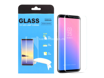 Zastitno staklo UV Glue Full Cover (Mini verzija) za Samsung S10e/G970.