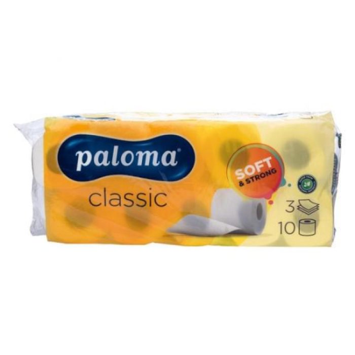 Toalet papir Paloma Classic 3sl. 10/1