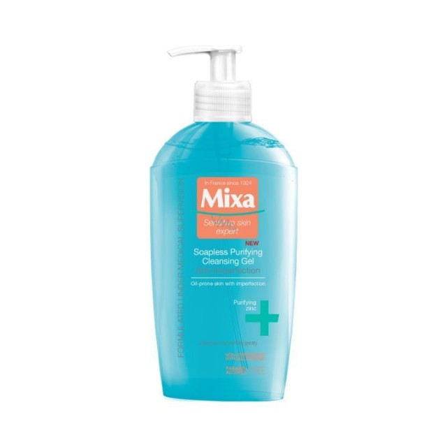 MIXA gel za čišćenjelica za masnu kožu, 200ml