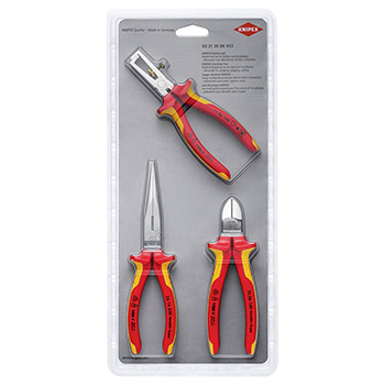 Knipex komplet klešta za električne instalacije 3/1 00 31 30 BK V03