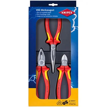 Knipex komplet klešta "Electro set" 3/1 00 20 12