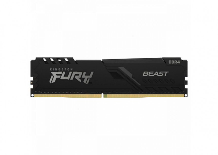 RAM DDR4 16GB 3200MHz Kingston Fury Beast Black KF432C16BB/16