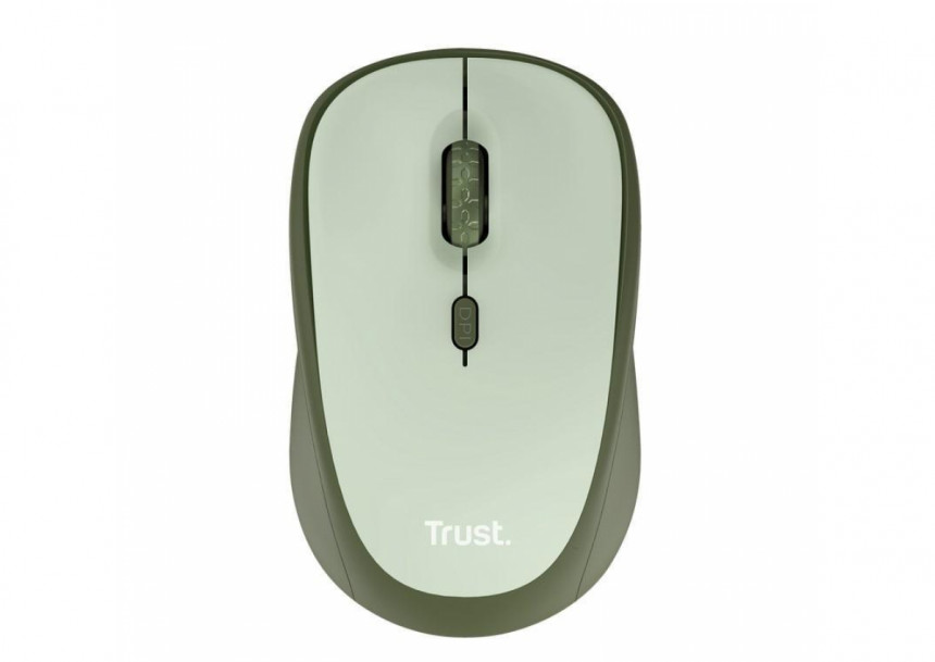 Trust YVI+ WIRELESS Mis zeleni (24552)
