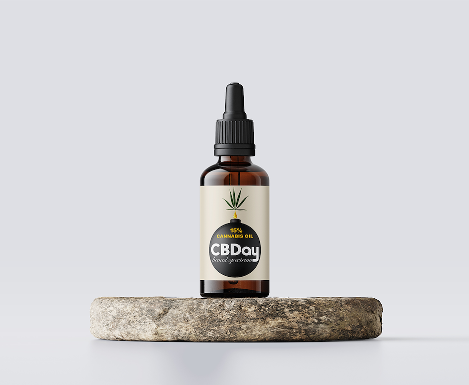 CBDay CBD ulje NATURAL 15% 10ml